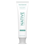Native Whitening Toothpaste, Wild Mint & Peppermint Oil, Fluoride, SLS ...