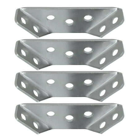 Furniture Corner Connector 4Pcs Metal Trapeziform Angle Brackets 2.71x0 ...