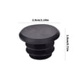 20Pcs Bicycles Handlebar Grip Plug Rubber Bicycles Handle Ends Caps ...