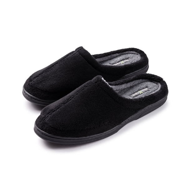Roxoni Men's Two Tone Durable and Cozy Slide Clog Slipper -sizes 7 to ...