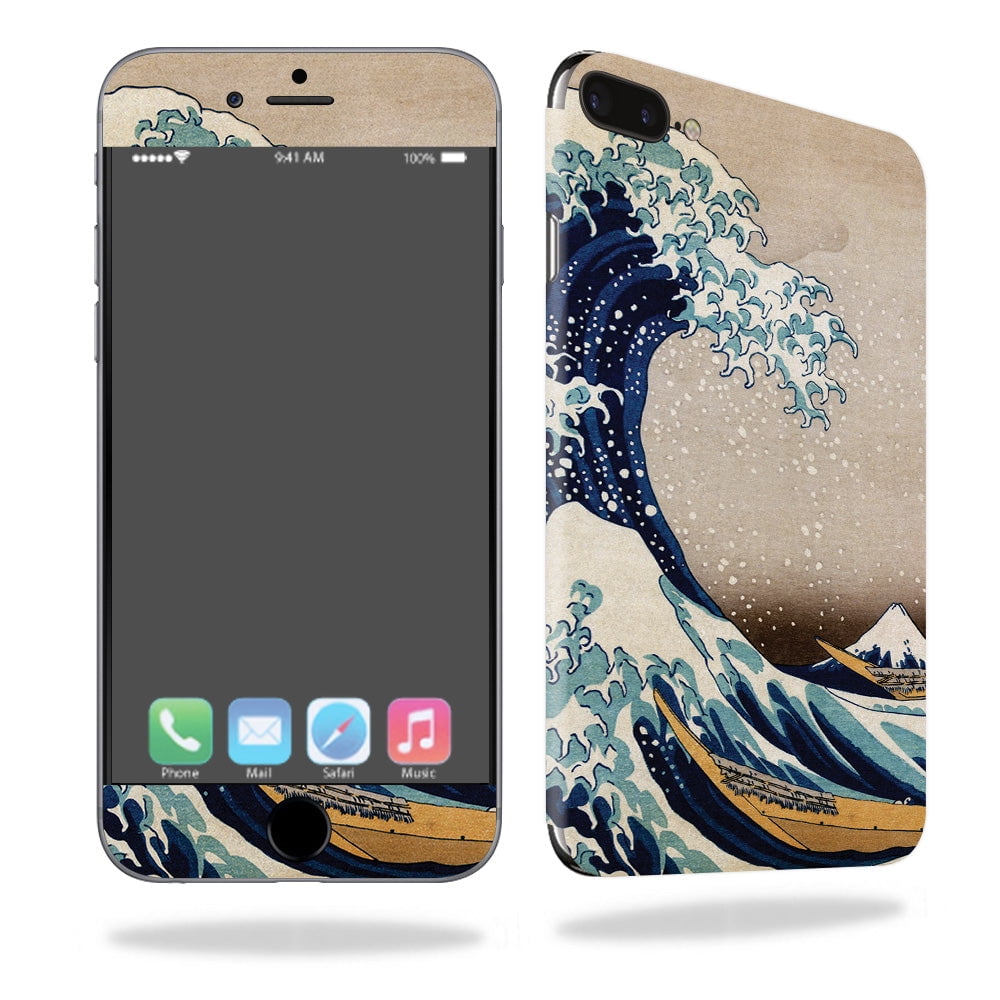 Skin Decal Wrap Compatible With Apple iPhone 7 Plus Great Wave Of ...
