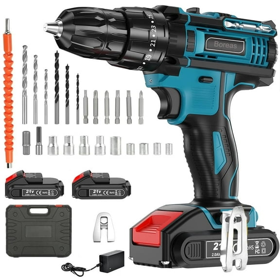 SKIL DL6300D-12 Brushless 12V/20V Flip Drill 20V Kit, Torque Adjustment ...