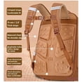 12-Pack Capybara Backpack, Waterproof Cartoon Bag Safety Reflective ...