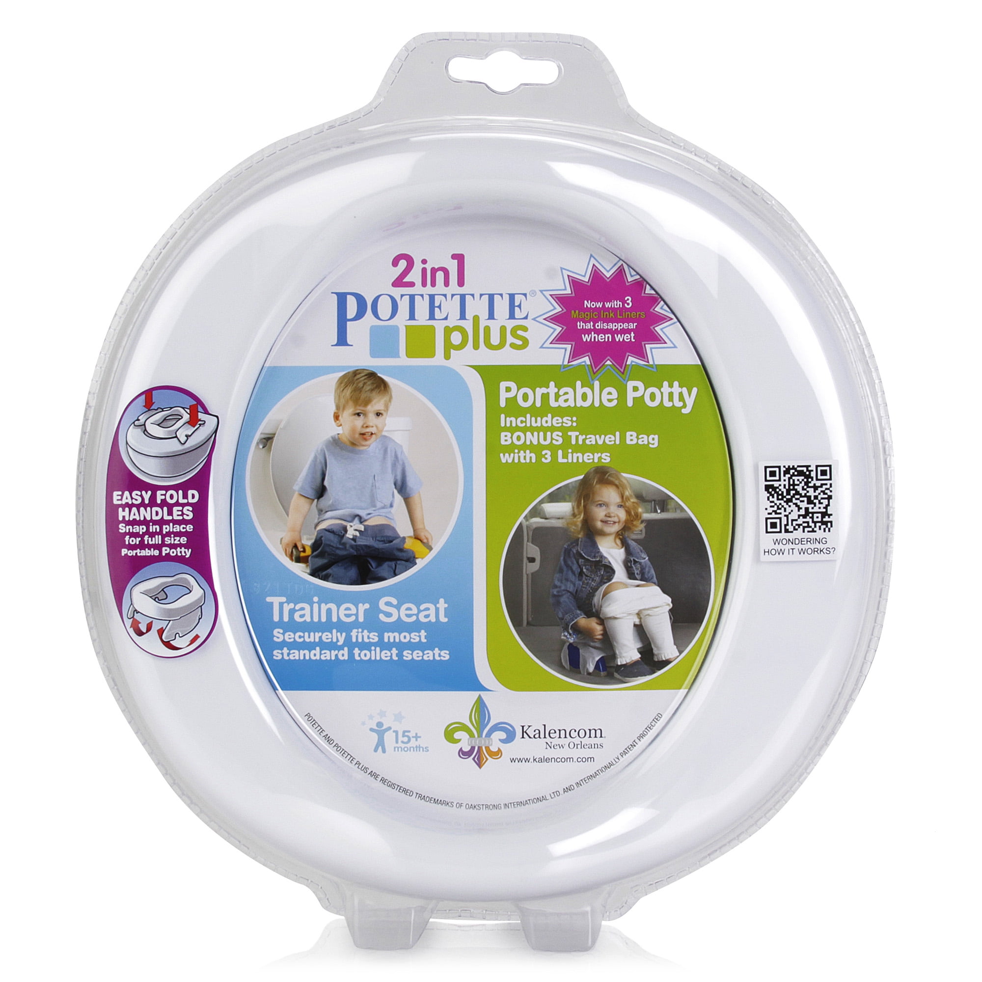 Potette Plus Training Potty - White - Walmart.com