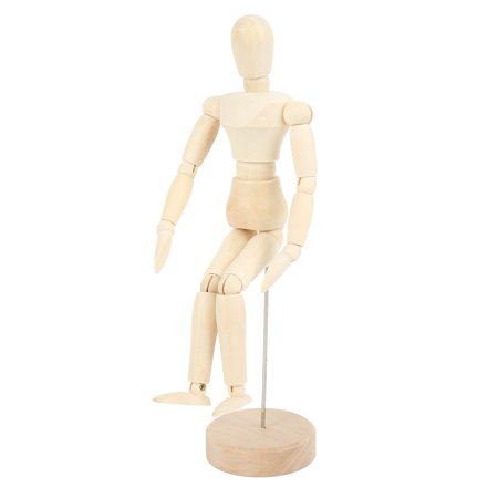 Ccdes Wooden Art Mannequin,8in Wooden Mannequin Body Proportion Drawing ...