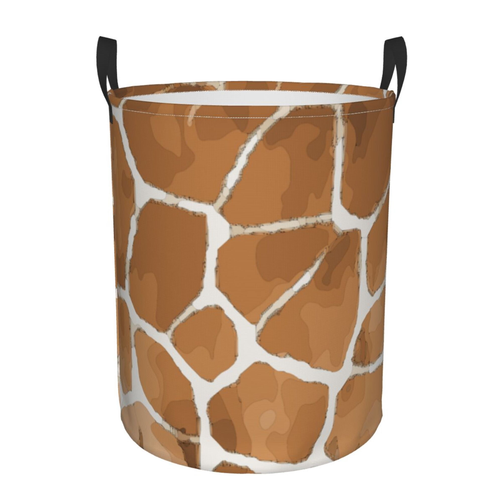 LNWH Laundry Basket, Giraffe Texture Pattern Foldable Laundry Hamper ...