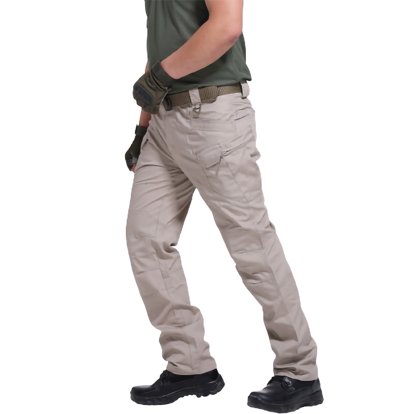 Click here for Aqestyerly Mens Cargo Pants Multi Pocket Workwear... prices