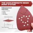 Mouse Detail Sander Sandpaper 50 PCS Sanding Pads 12 Hole Assorted 60 ...