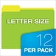 Pendaflex Glow Twisted 3-Tab File Folder Letter Size Multicolor 40526 ...