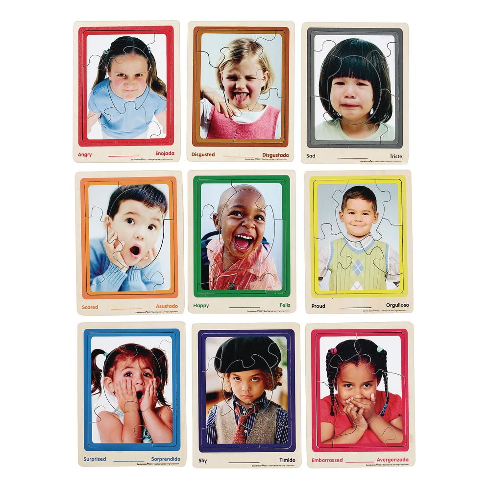 Excellerations Emotion Puzzles for Social Development - Walmart.com