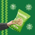 Tantos Puffed Pasta Chips Pesto Plant Based Low Calorie Snack 4 oz ...