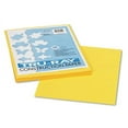 Tru-Ray Heavyweight Sulphite Construction Paper, 9 x 12 Inches, Yellow ...