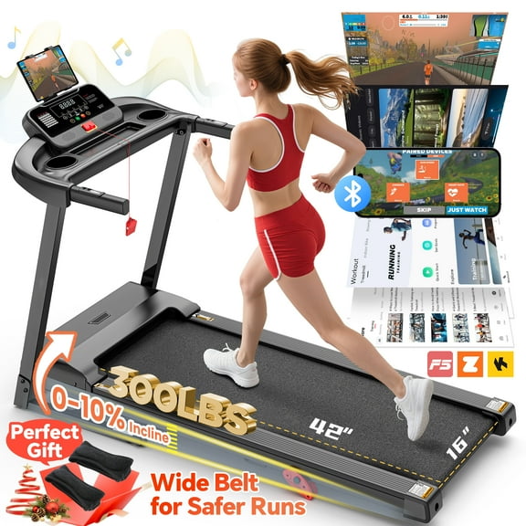 Yesoul T3S Plus 10% Auto-Incline Treadmill with Screen,Home Aerobic ...