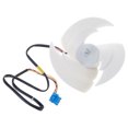 Refrigerator Evaporator Fan Motor 12V 4Pin Replacement Plastic ...