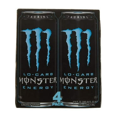 Monster Energy Ultra Blue, Zero Sugar, Free Energy Drink, 16 Oz Can (15 ...