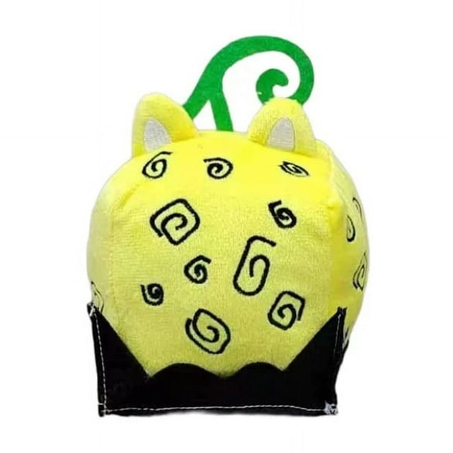 Poupée en Peluche 11-15cm Blox Fruits Anime Jeu Motif Léopard Boîte ...