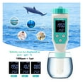 7 In 1 Swimming Pool Chlorine PH Meter Professional SALT/ORP/TDS/EC/FAC ...
