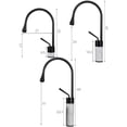 Bathroom Faucet Black Jade Basin Faucet Hot Cold Black Sink Faucet ...
