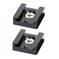Cold Shoe Mount Adapter with 1/4inch Screw Base for DSLR Camera Cage ...