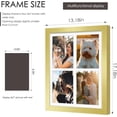 12x16 Picture Frame 5x7 Collage Picture Frame Displays Four 5x7 inch ...