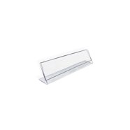 Azar 112740 3.5" W x 2.5" H L-Shaped Acrylic Sign Holder, 10Pack ...