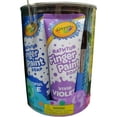 Crayola 30-Piece Bath Activity Bucket Bundle with Colorful Finger Paint ...
