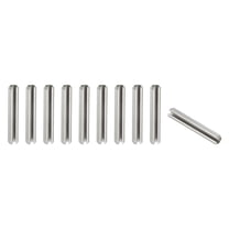 Uxcell Slotted Spring Pin 304 Stainless Steel Split Roll Pins Spring ...
