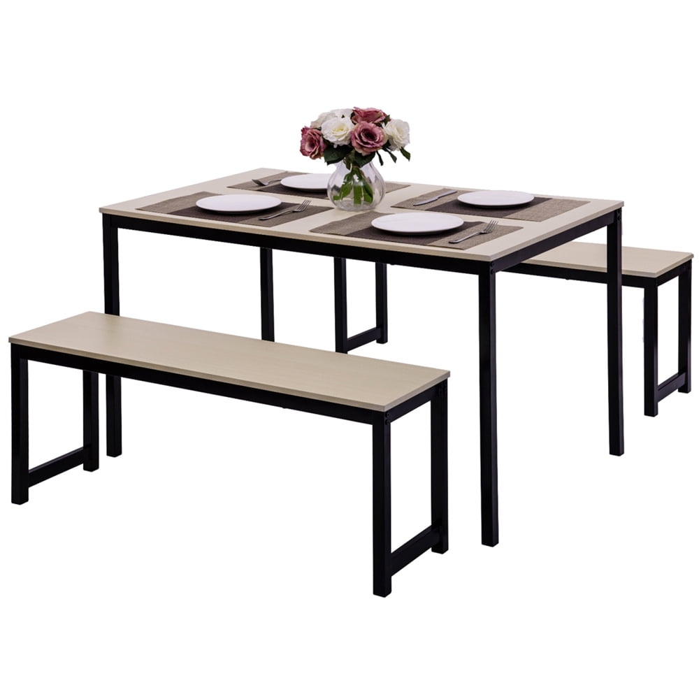 Buy Dining Room Set With Bench 3 Piece Table Set For Kitchen Space Buy Dining Room Set With Bench 3 Piece Table Set For Kitchen Space