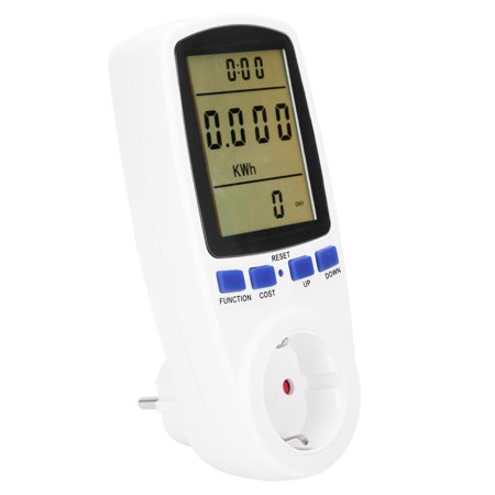 Electricity Monitor, Alarm Functions With LCD Display Electricity ...