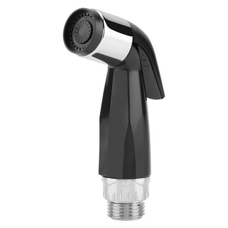 Allume 1 Pc Toilet Douche Bidet Head Handheld Spray For Muslim Sanitary Shattaf Shower Black ...
