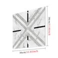 5/10 Pcs Waterproof PVC Marble Floor Sticker Wallpaper 30x30cm Home ...