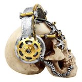 Steampunk Cyborg R&B Funk Music Fanatic With Headphone Skull Figurine 5 ...