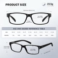 2 Pairs Reading Glasses,Blue Light Blocking Readers for Men Women,Anti ...