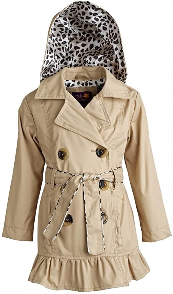 Pink Platinum Girls Trench Coat - Walmart.com