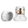 Chocolate Labrador Retriever Bone Shaped Treat Jar - Walmart.com