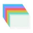 30Pcs Transparent File Holders With Side Access Waterproof Plastic ...