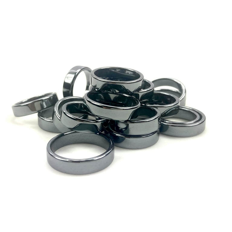 Hematite negative energy ring store