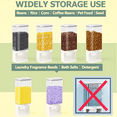 Libitree Airtight Rice Dispenser Wall Mount Bpa Free Kitchen Pantry
