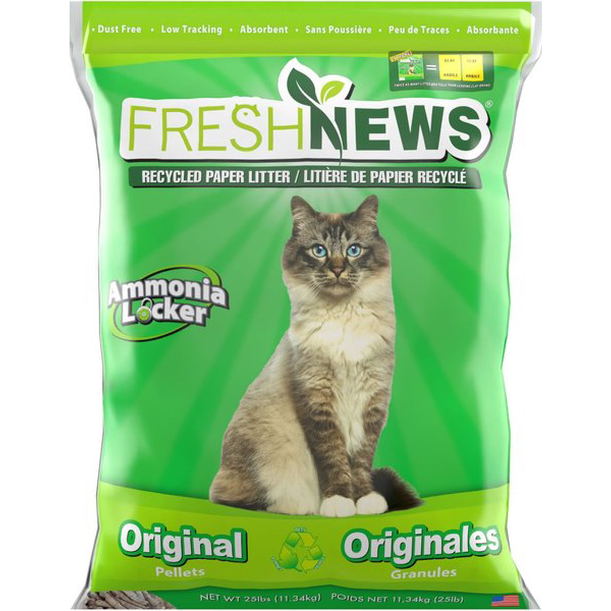 Click here for Fresh News Unscented Non-Clumping Paper Cat Litter... prices
