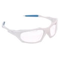 Python Full Framed (Clear Lense/White Frame) Racquetball/Squash ...