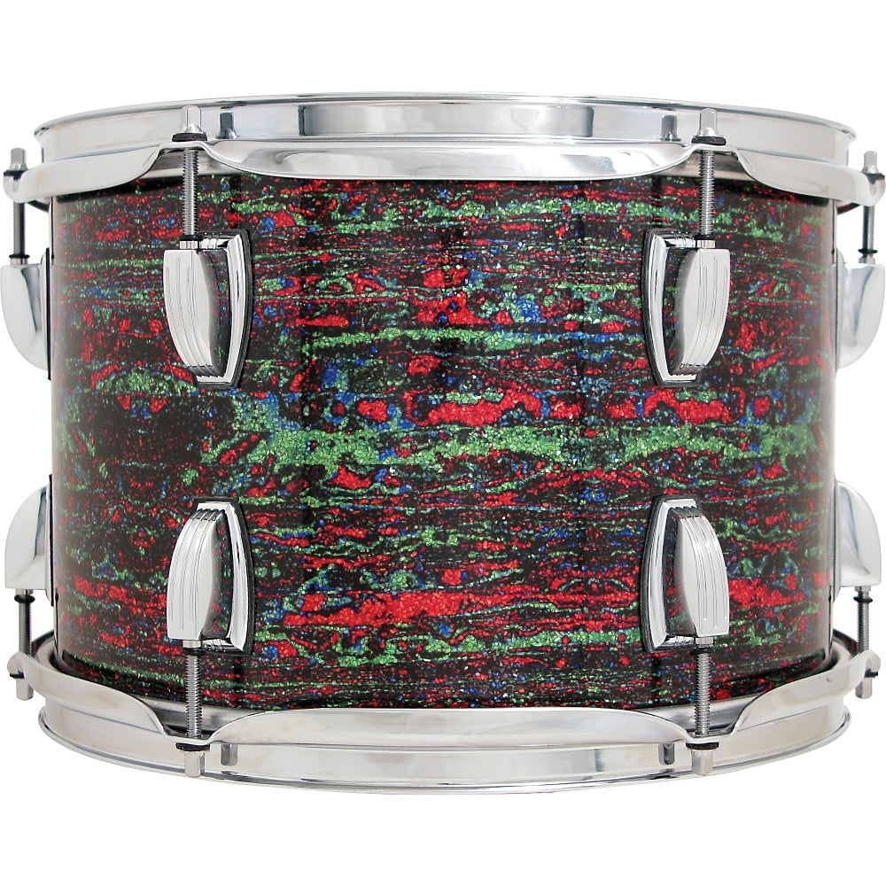 Ludwig Keystone 4-Piece Rock Drum Shell Pack Psychedelic Red - Walmart.com