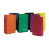 Rainbow Bags, 6" X 11", Assorted Bright, 28/pack | Bundle of 5 Packs ...