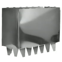 HVAC Metal Register Collar 4" x 10" (6" Deep) - Walmart.com