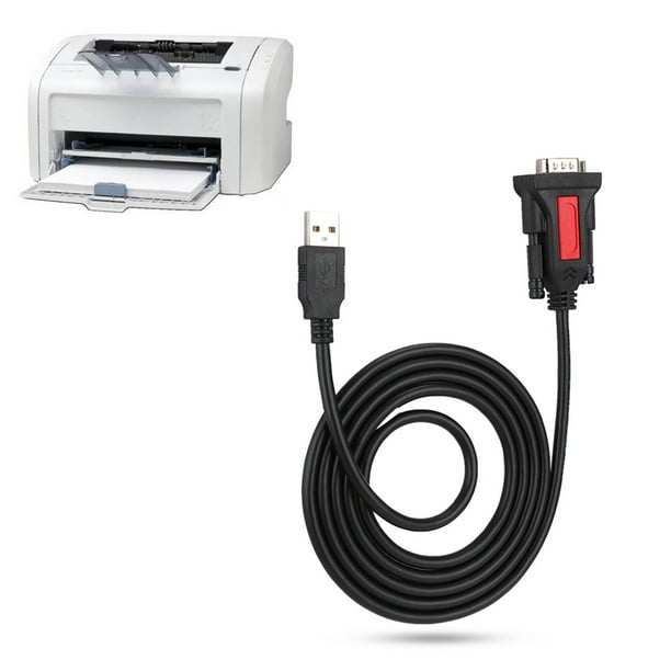 Printer Serial Cable, Printer Cable Printer Connector Cable, USB To 232 ...