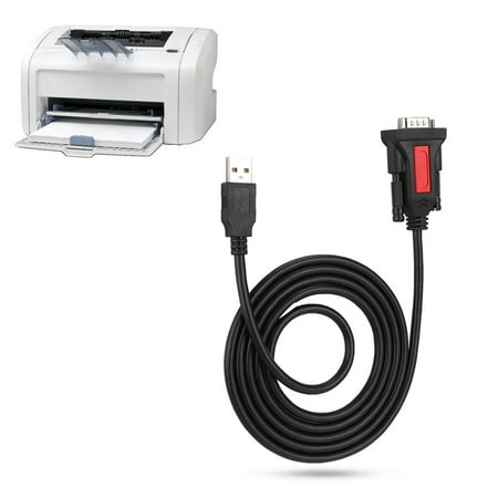 USB To 232 Cable Printer Serial Cable, Printer Connector Cable, USB To ...
