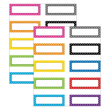 Teacher Created Resources Pastel Pop Name Tags / Labels Multi-Pack, 36 ...