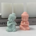 Buddhas Monk Shape Silicone Mold Scented Mold Table Ornament Tools ...