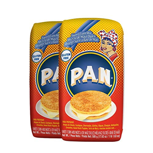 P.A.N. Sweet Corn Mix - Gluten Free and Kosher Mixture for Cachapas ...