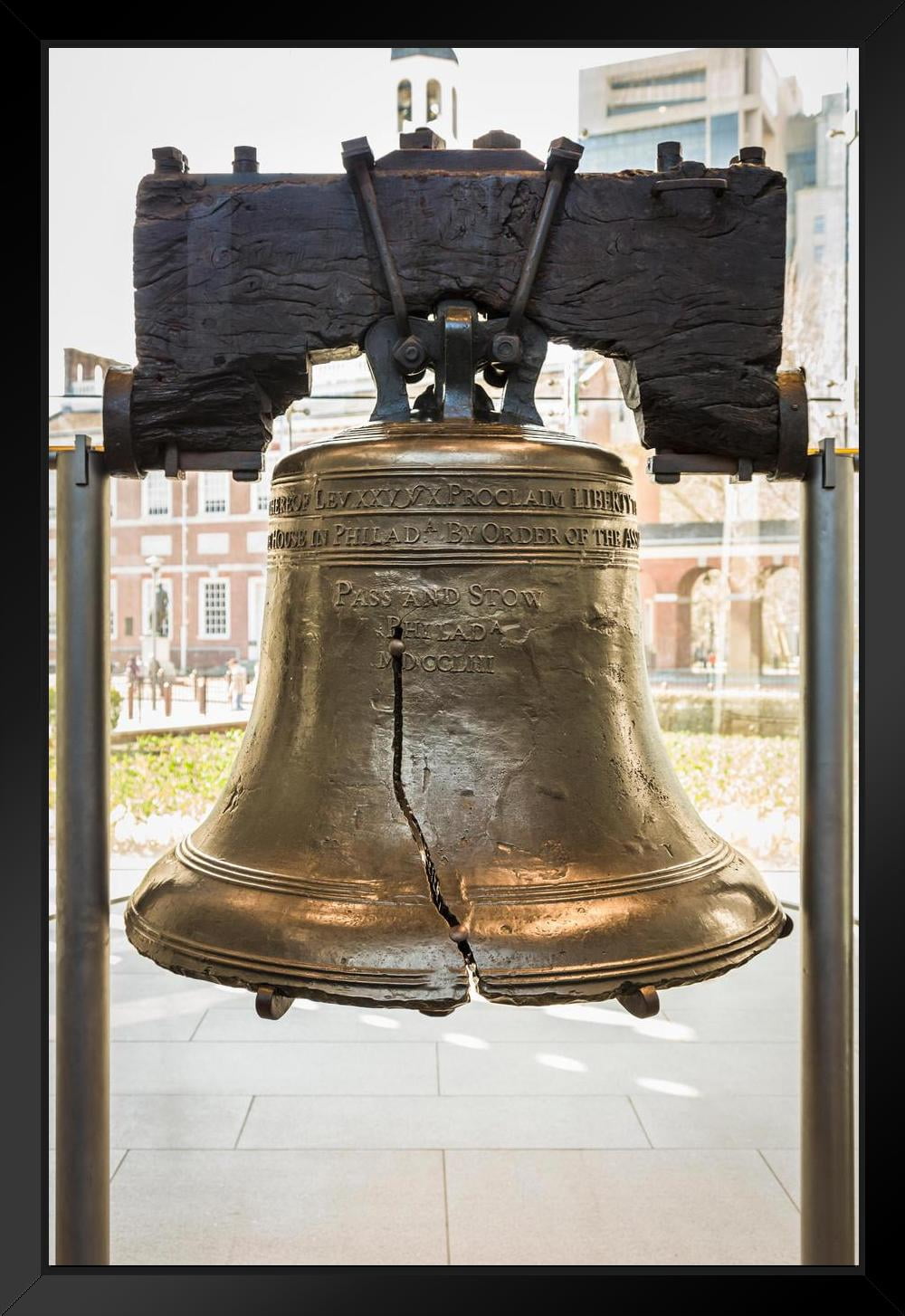 Liberty Bell on Display Philadelphia Pennsylvania Photo Black Wood ...
