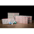 Traditional 146-Piece Chinese Mahjong Game Set, Blue Tiles with 2 ...
